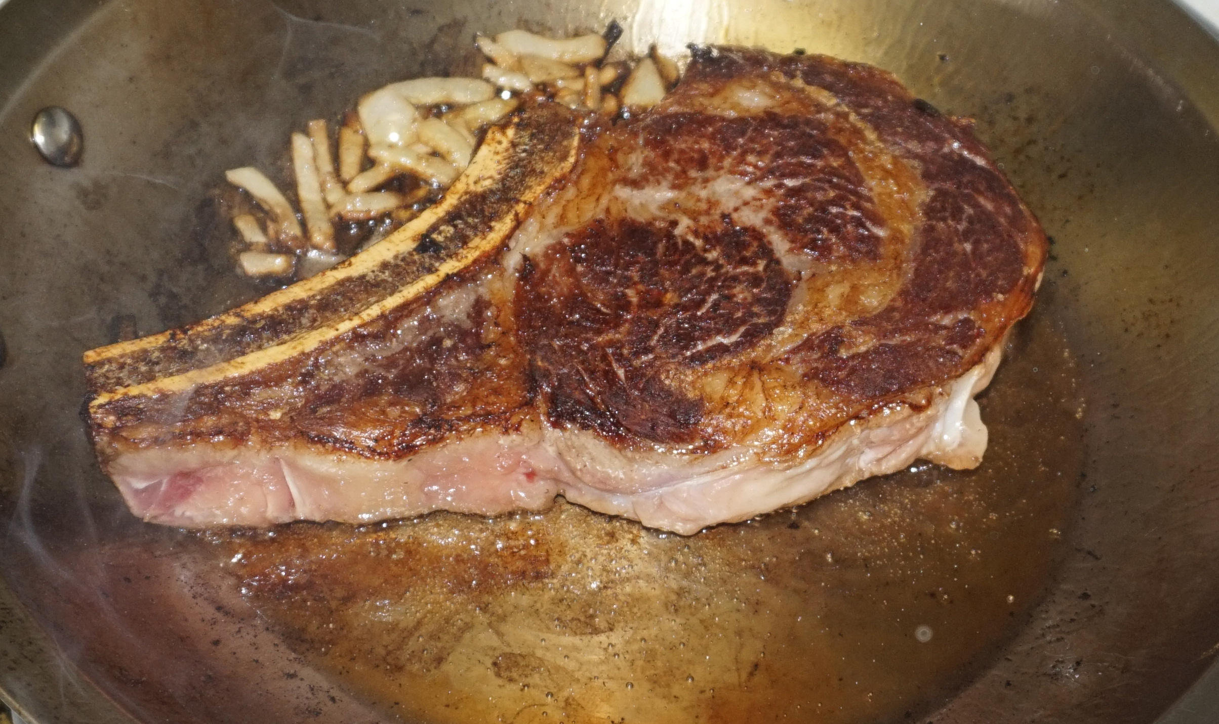 Making a tomahawk steak | The Greer Journal