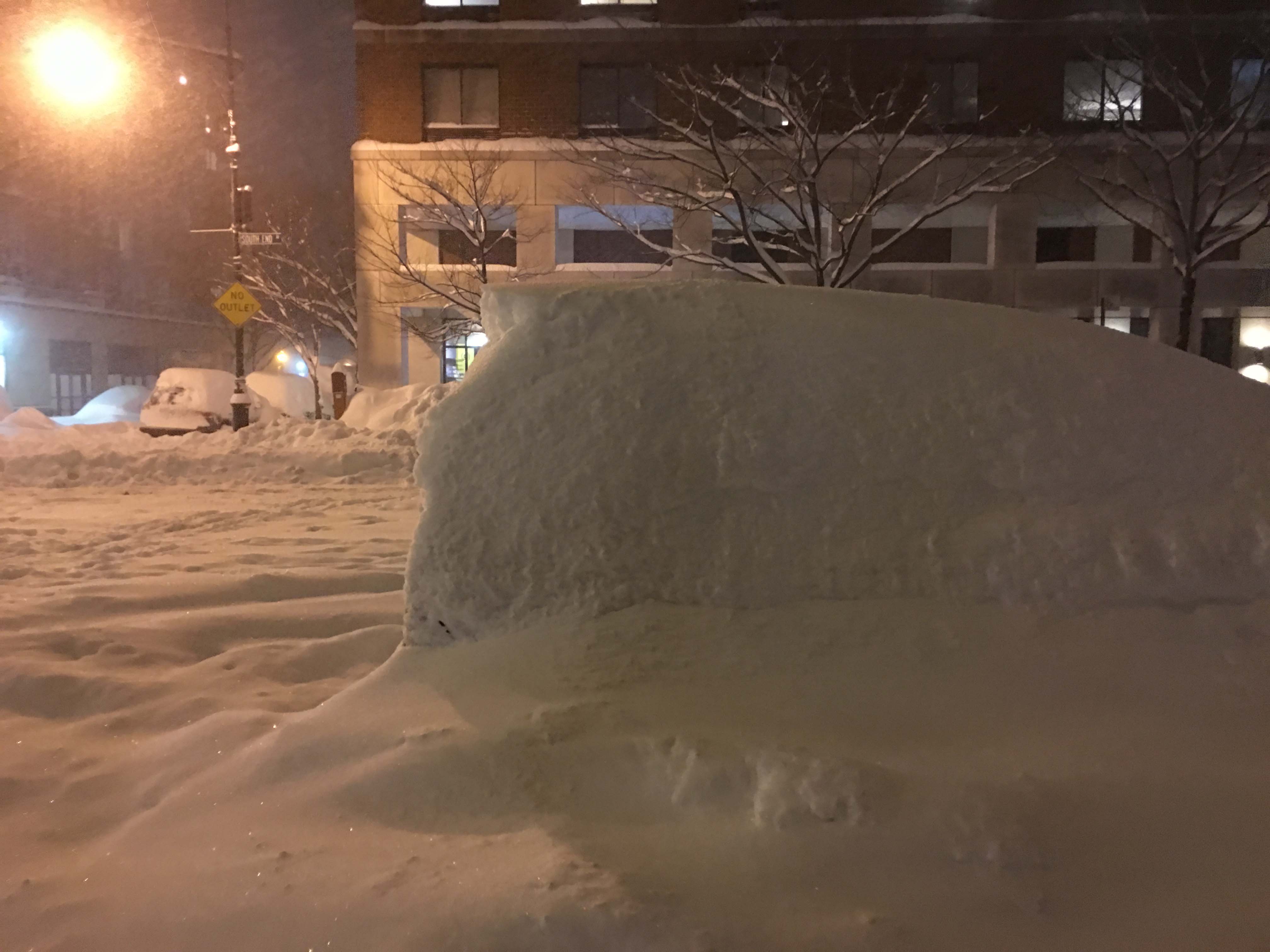 Latest snowfall measurement in Lower Manhattan: 16-inches | The Greer ...